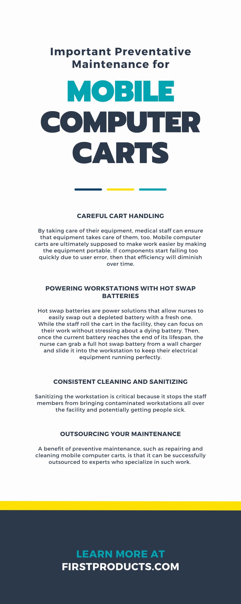 Important Preventative Maintenance for Mobile Computer Carts