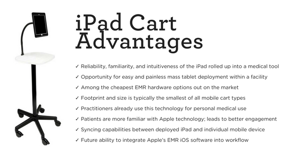 The Benefits of Using iPad Carts in Healthcare Facilities